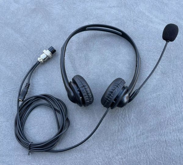 Headset with Boom Mic by W2ENY